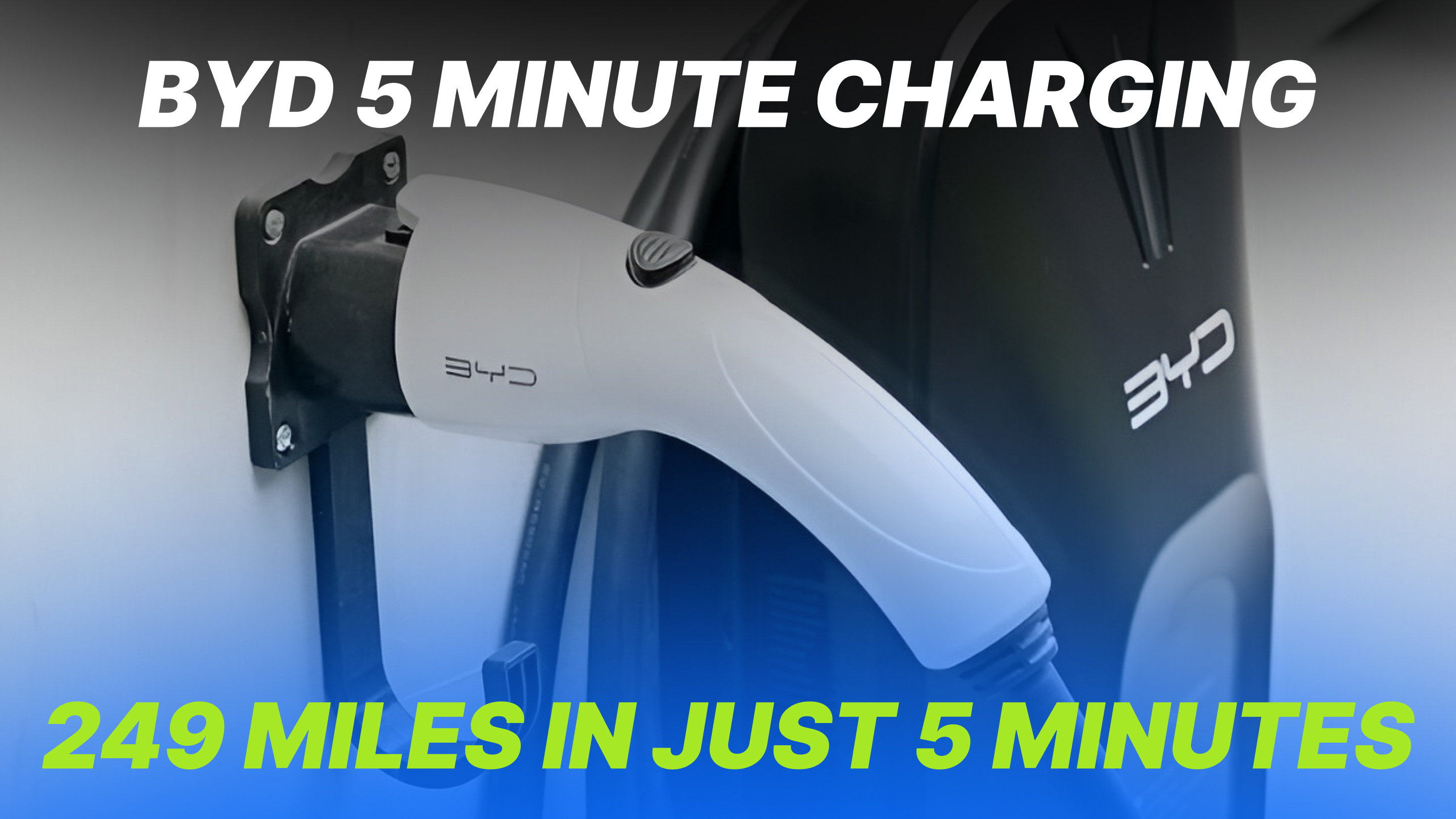 BYD’s New Ultra-Fast Charger: 249 Miles in Just Five Minutes | EVFY